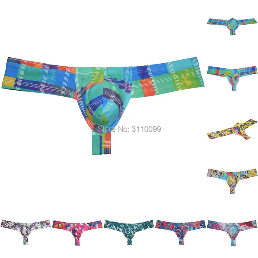 Men's Bulge Boxers Enhancing Pouch Skimpy Underwear – myfamilysuperstore